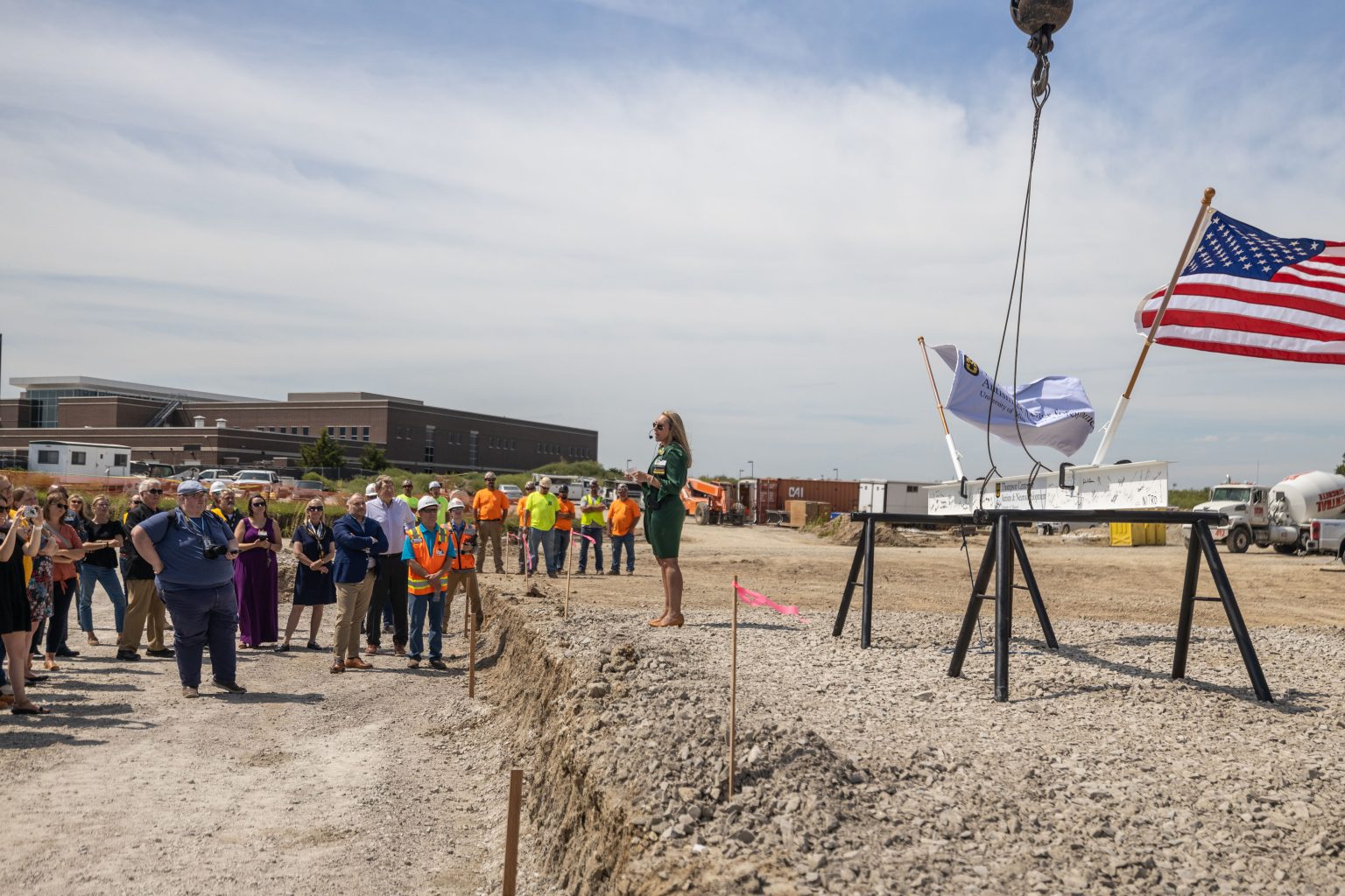 New Building Topping Out Ceremony - Thompson Center for Autism ...
